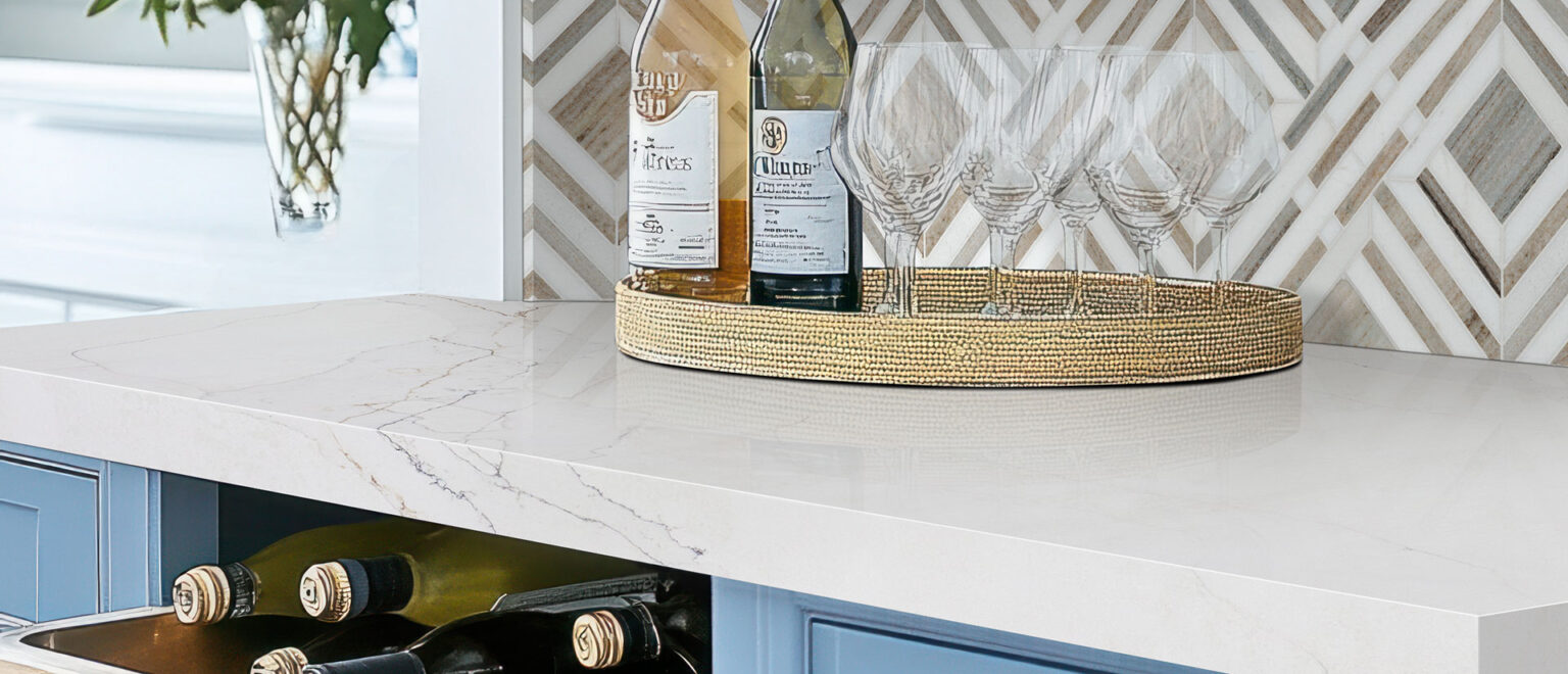 Calacatta Abezzo Quartz - Royal Marble and Granite