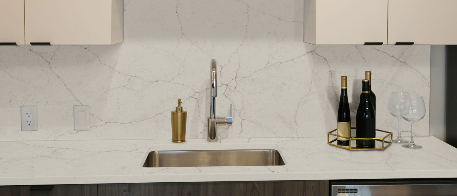 Calacatta Valentin Quartz - Royal Marble and Granite